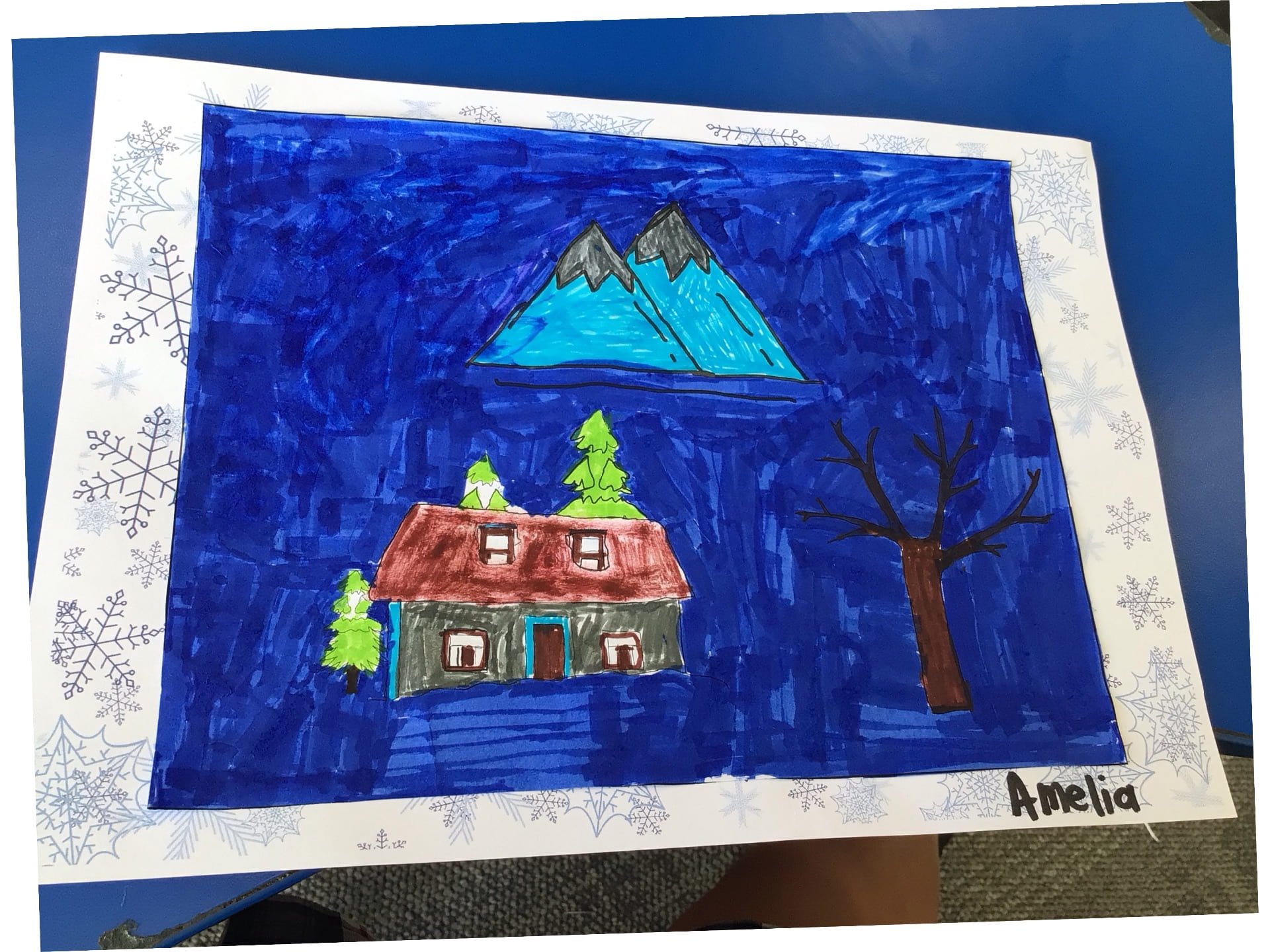 Winter drawing – The Manaiakalani Network Blogging